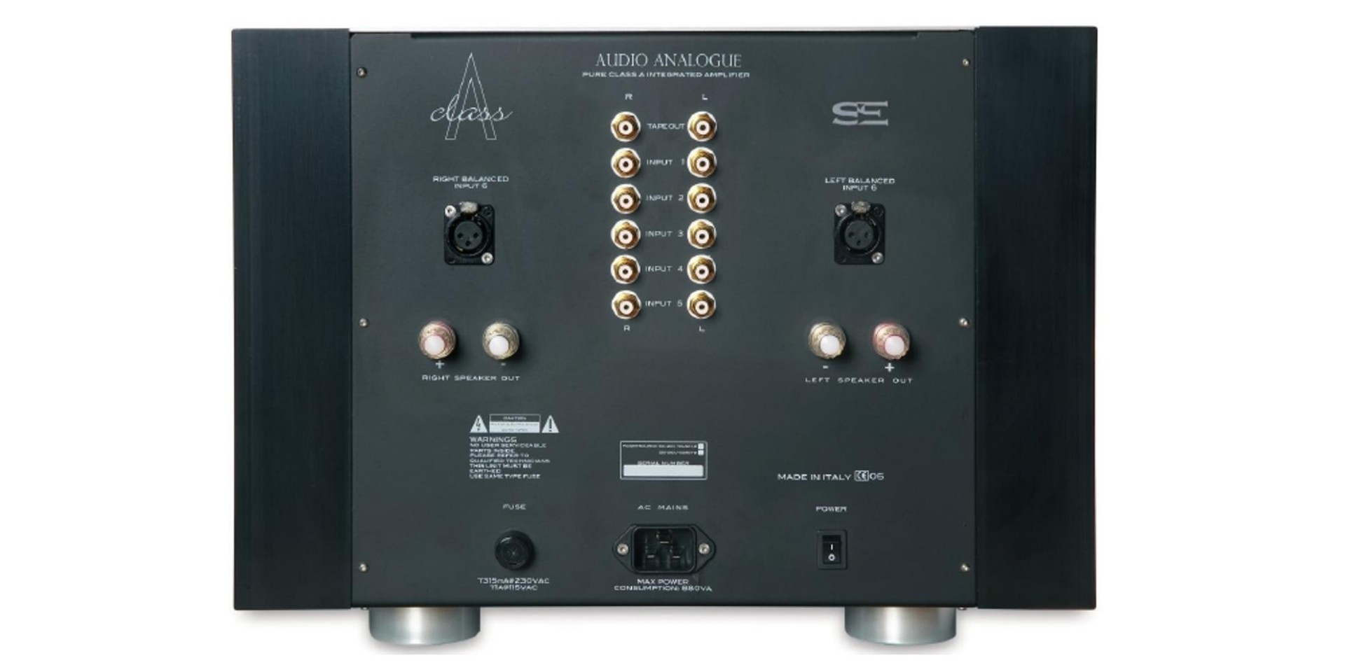CLASS A/CLASS A SE Integrated amplifier. אודיו קלאב - חנות סטריאו ...
