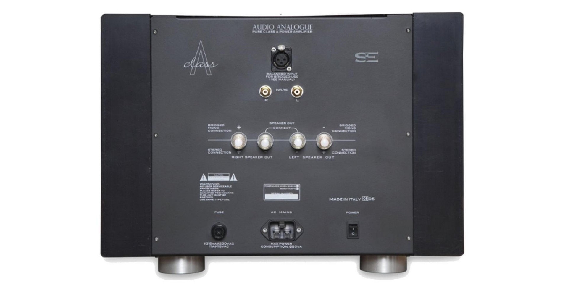 CLASS A/CLASS A SE Power Amplifier. אודיו קלאב - חנות סטריאו וקולנוע ביתי